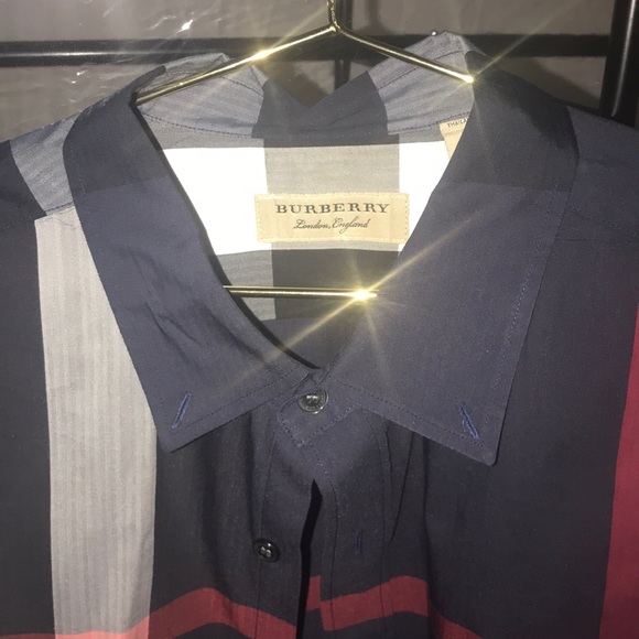 Burberry | Tops | Authentic Mens Burberry Button Down Shirt | Poshmark